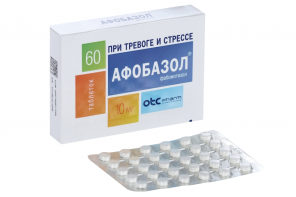 Афобазол 10 мг, 60 шт, таблетки – купить по цене 475 руб. в интернет ...