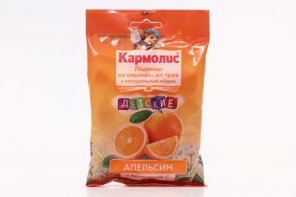Леденцы Кармолис мед/витамин С/апельсин дет, 75 г – купить по выгодной ...