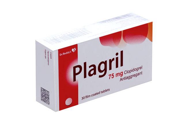Плагрил 75 мг, 30 шт, таблетки покрытые пленочной оболочкой – купить по ...