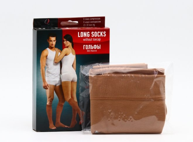 Гольфы Тонус Эласт Люкс лечеб-проф 2 класс компр рост 2 б/мыска ...