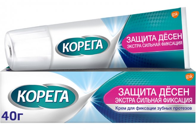 Крем Корега Защита десен д/зуб протезов, 40 г – купить по цене 422 руб ...