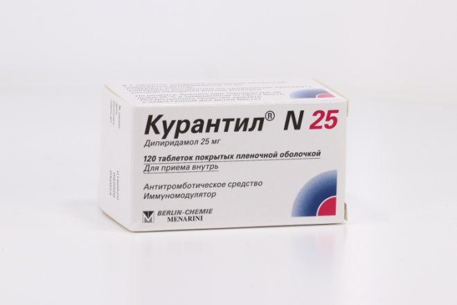 Курантил 25 25 мг, 120 шт, таблетки покрытые пленочной оболочкой ...