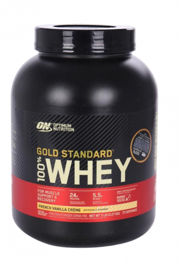 Протеин Optimum Nutrition Gold Standard 100% Whey 5 lb французский ...