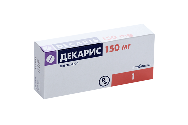 Декарис 150 мг, таблетки – купить по цене 218 руб. в интернет-магазине ...