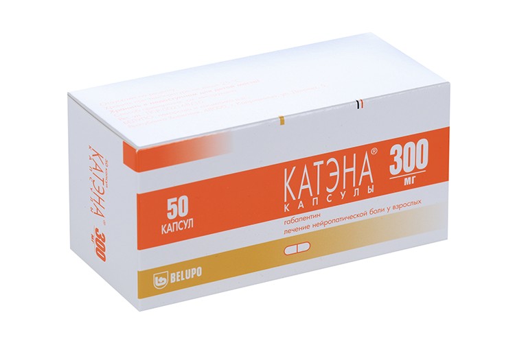 Катэна 300 мг, 50 шт, капсулы – купить по цене 732 руб. в интернет ...