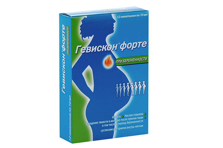 Гевискон форте, 10 мл, 12 шт, суспензия для приема внутрь – купить по ...