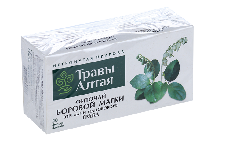 Боровая матка (Ортилия однобокая) трава серии Алтай, 1,5 г, 20 шт ...