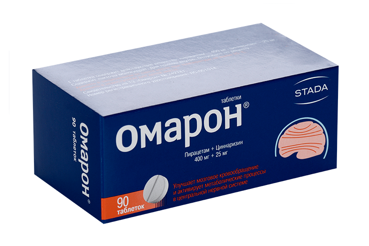 Омарон, 90 шт, таблетки (300294) – купить по цене 354 руб. в интернет ...