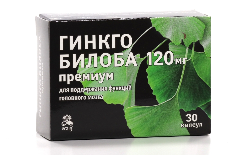 Гинкго Билоба премиум, 320 мг, 30 шт, капсулы – купить по цене 124 руб ...