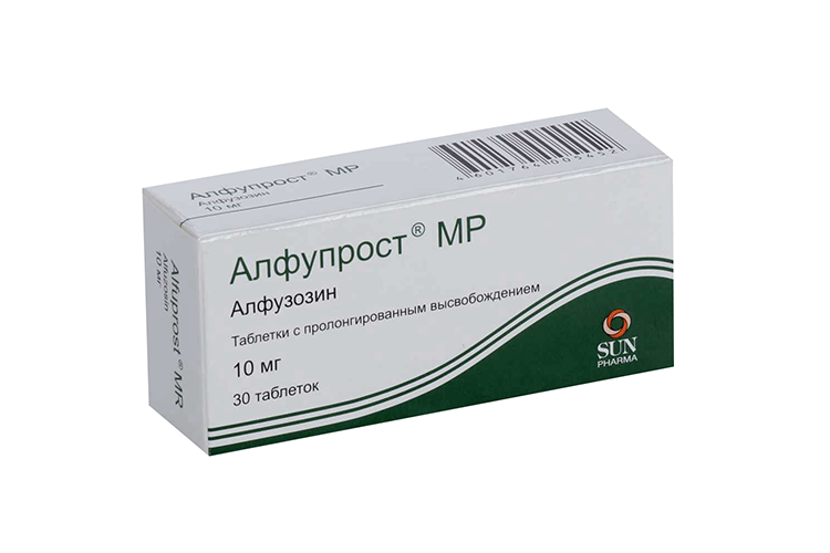 Алфупрост МР 10 мг, 30 шт, таблетки с пролонгированным высвобождением ...