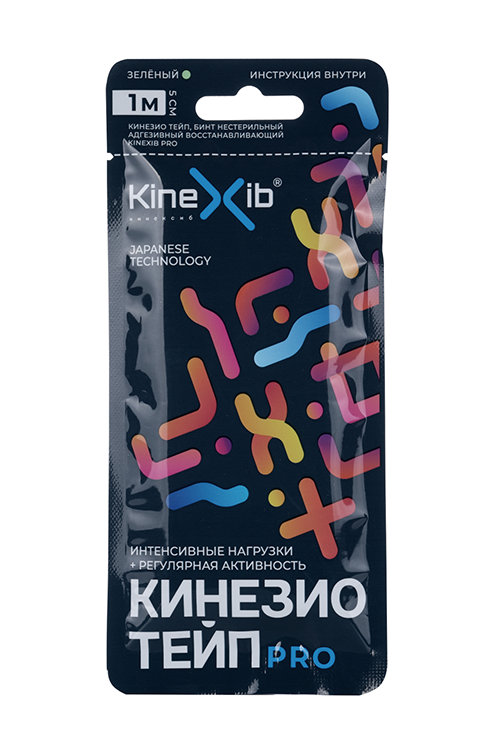 Бинт Кинезио тейп Кинексиб Про н/стер адгезивн восстанавл 5см x 1м ...