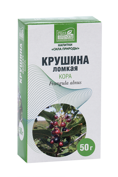 Крушины кора, 50 г, сырье растительное измельченное – купить по цене 64 ...