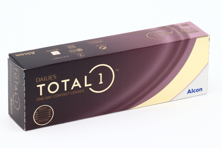 Линзы Alcon Dailies Total1 контактные однодневные водоградиентные ...