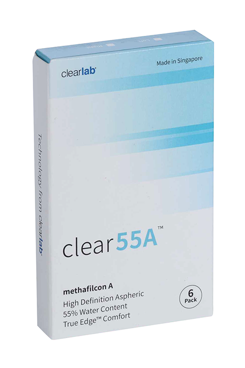 Линзы Clearlab Clear55 А контактные R 8.7 (диоптрия -2,75), 6 шт ...