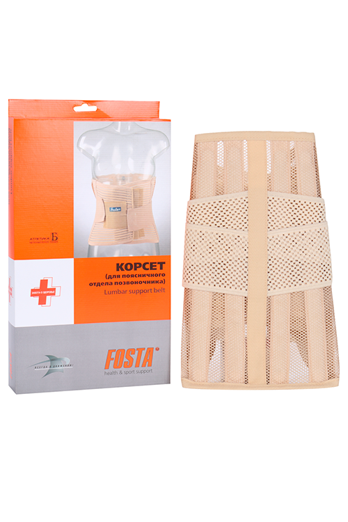 Корсет FOSTA поясничный облегченный широкий FS 5511 р M – купить по цене 2533 руб. в интернет ...