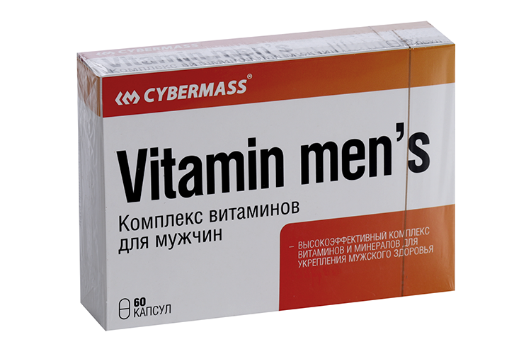 Комплекс витаминов д/мужчин, 60 шт, капсулы (4626016623789) – купить по ...