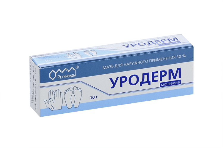 Уродерм 30%, 10 г, мазь для наружного применения – купить по цене 273 ...