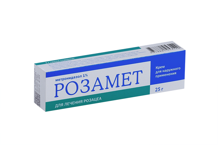 Розамет 1%, 25 г, крем – купить по цене 398 руб. в интернет-магазине ...